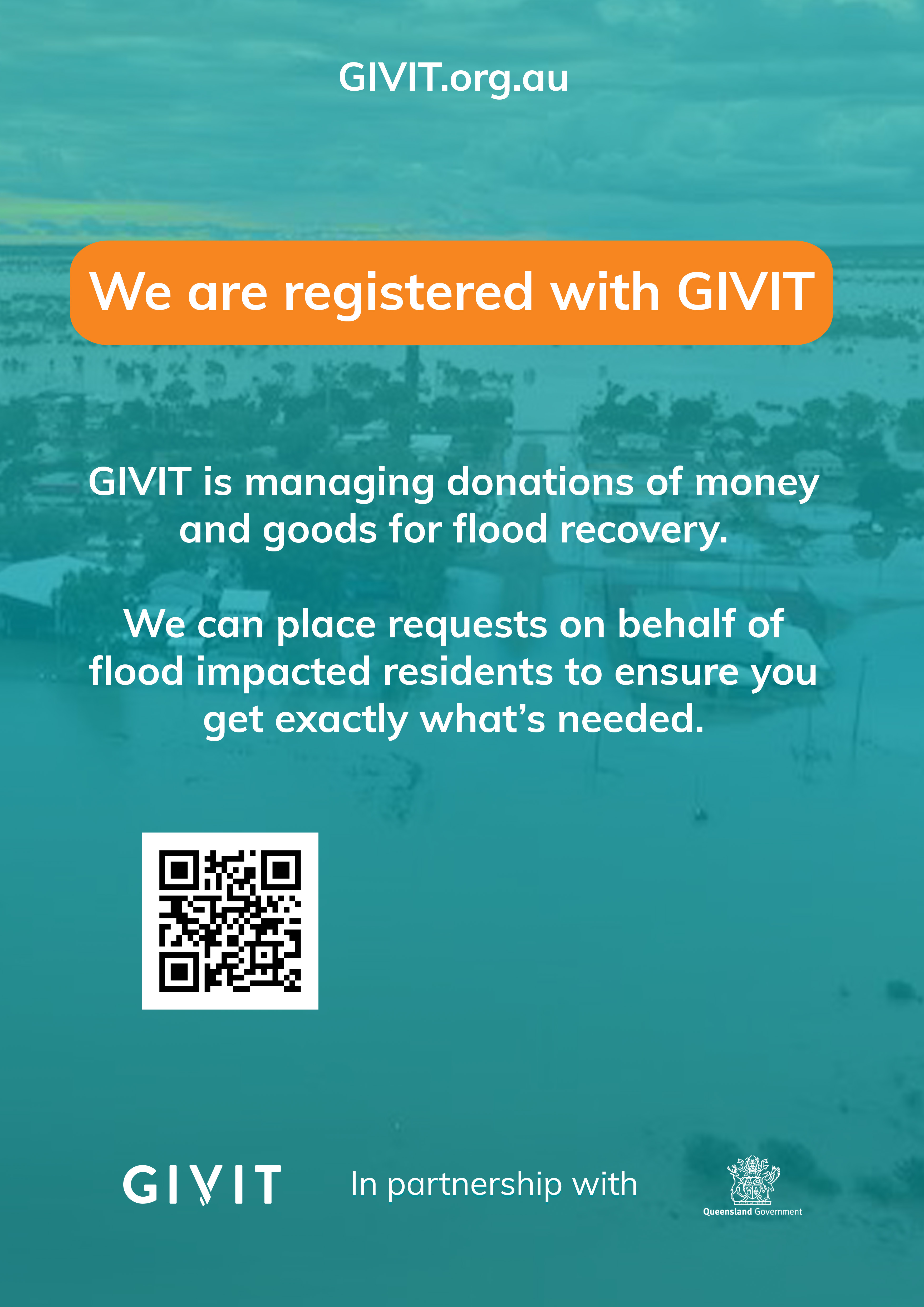 GIVIT Disaster Recovery | Social Media Posts For Flood Relief ...